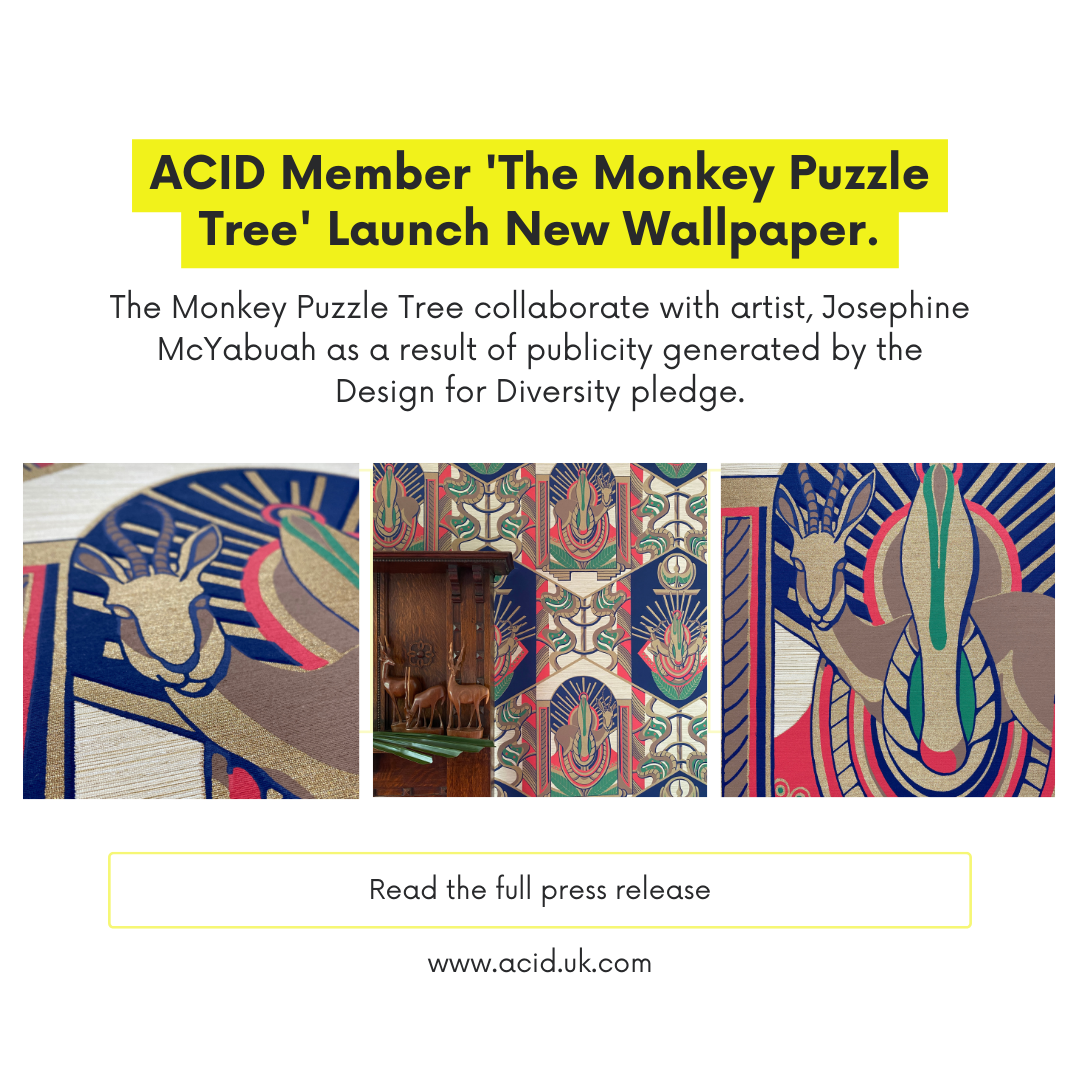 ACID Member The Monkey Puzzle Tree Launches Wallcovering as a Result of ...