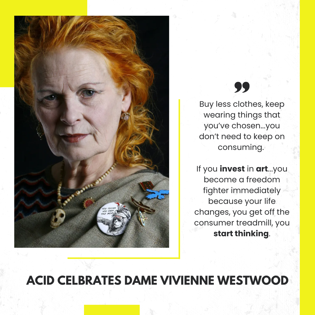 Dame Vivienne Westwood – The Iconoclastic Fashion Designer & Punk Queen ...