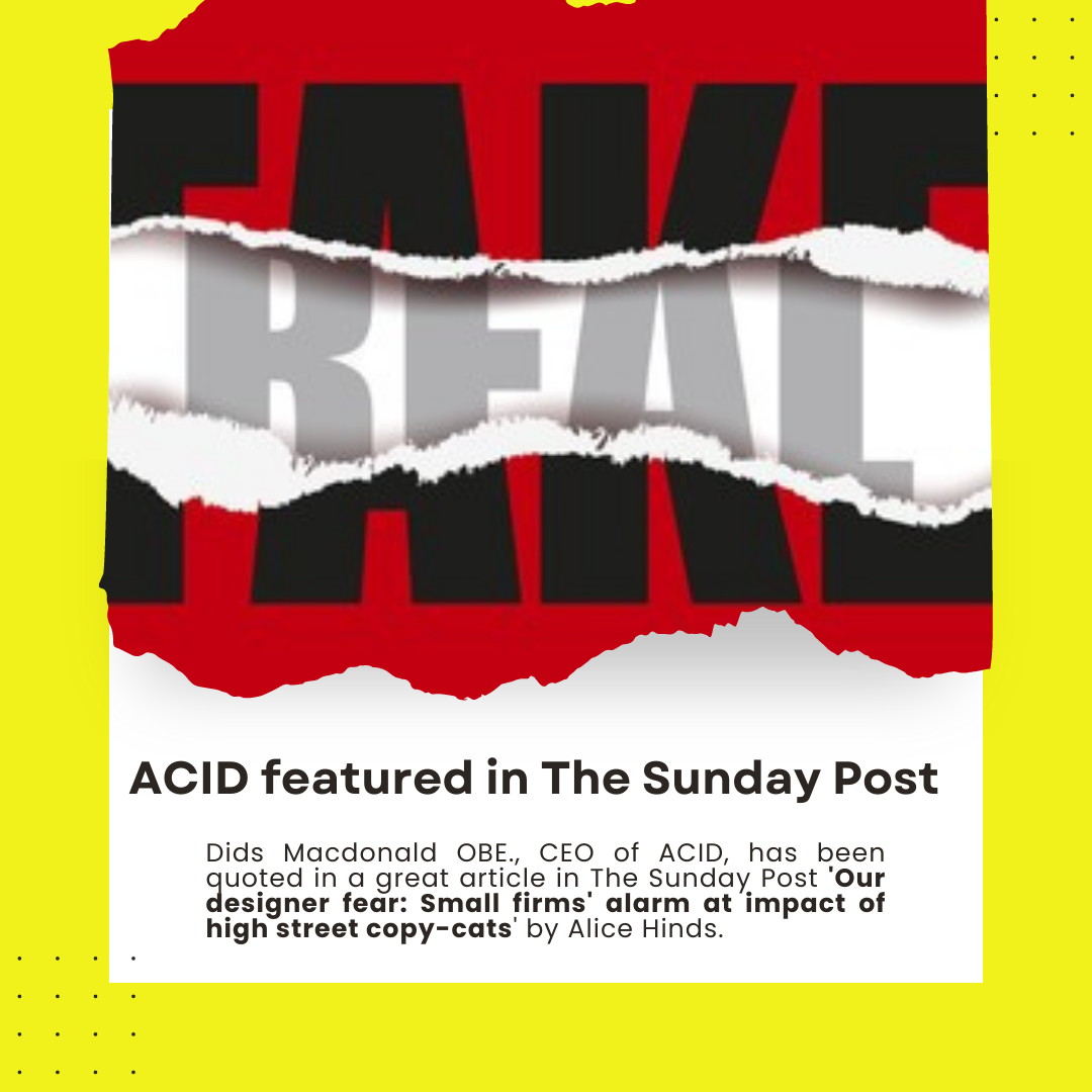 ACID CEO Dids Macdonald OBE., Featured in The Sunday Post Article on ...