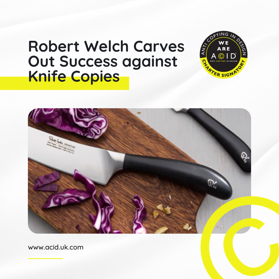 Robert Welch Carves Out Success against Knife Copies – Anti Copying In ...