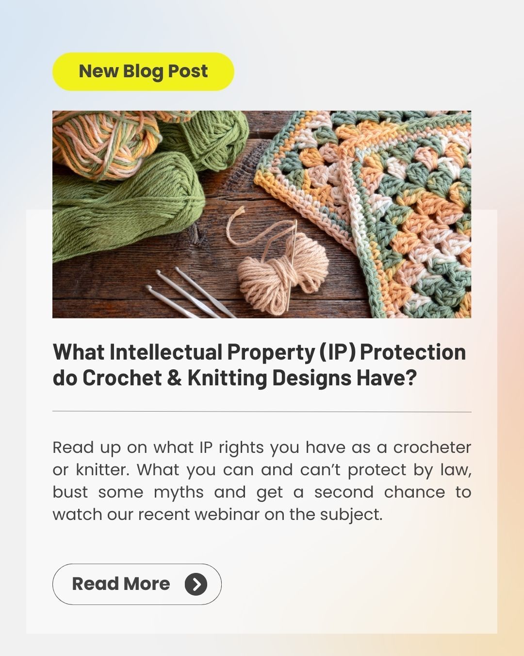 What Intellectual Property (IP) Protection do Crochet and Knitting ...